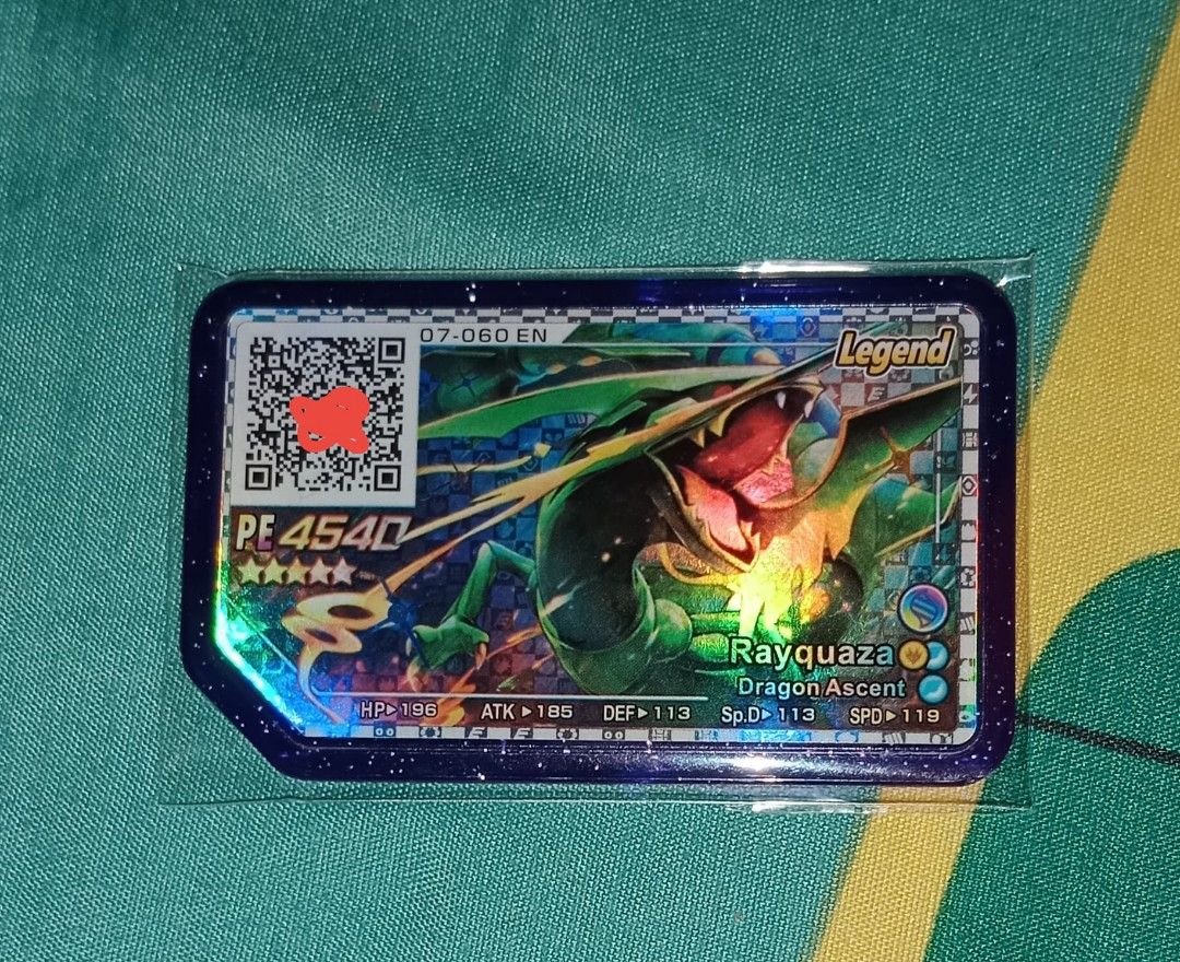 Pokemon Ga ole Mega Rayquaza, Hobbies & Toys, Toys & Games on Carousell