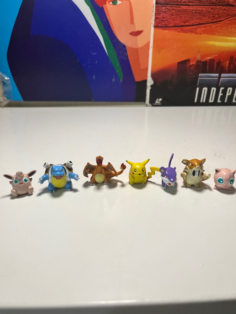 Pokemon Miniature figure set on Carousell