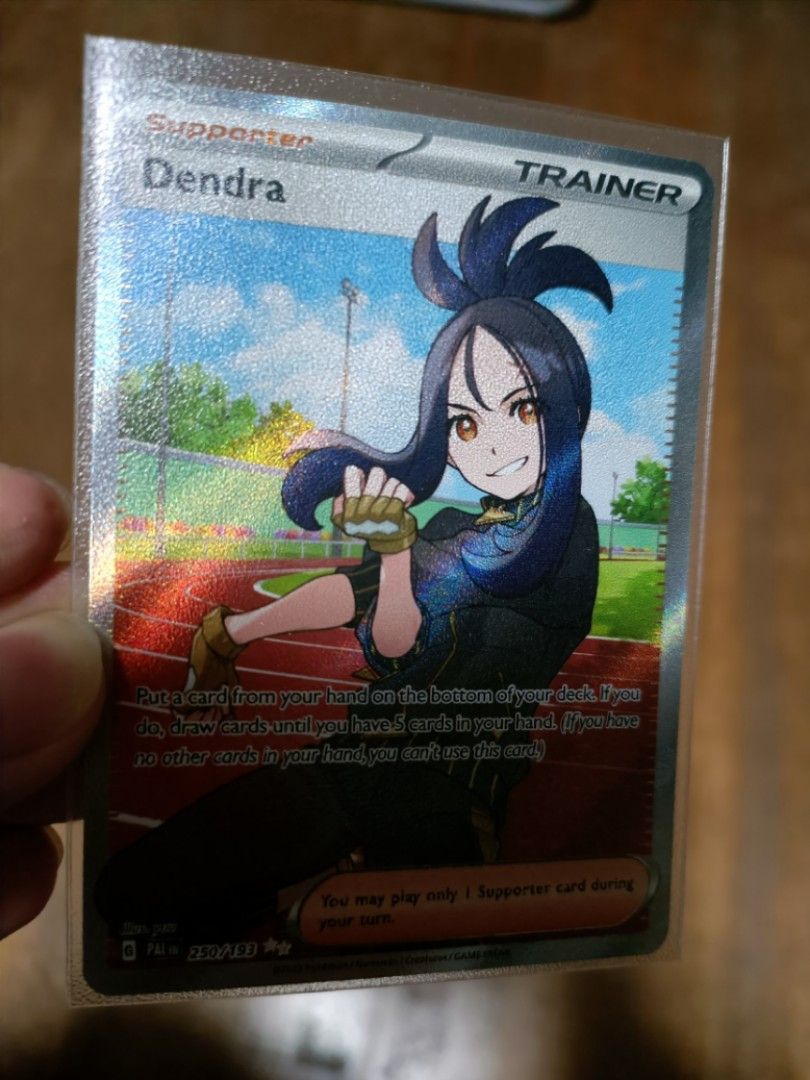 Pokemon Paldea Evolved Dendra, Hobbies & Toys, Toys & Games on Carousell