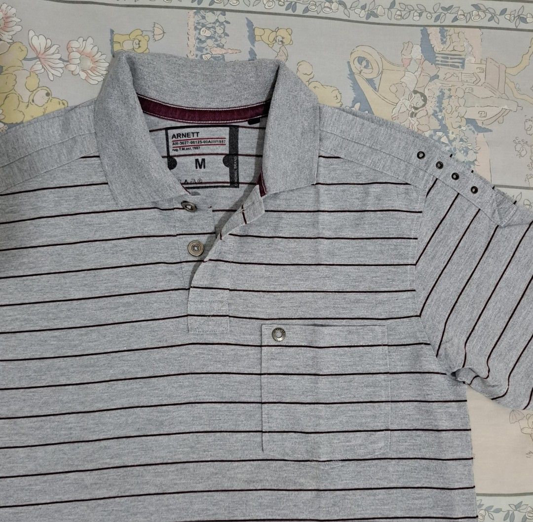 Polo shirts Arnett, Fesyen Pria, Pakaian , Atasan di Carousell
