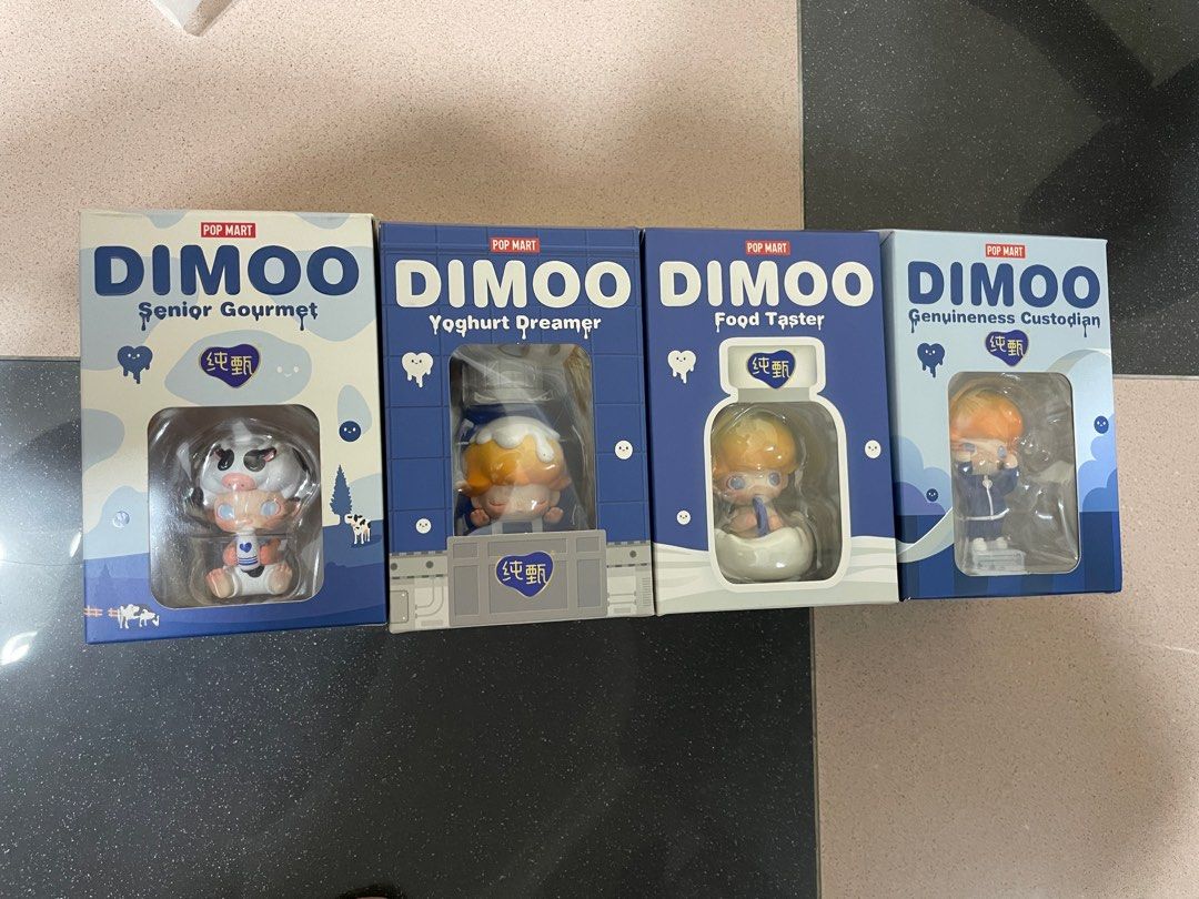 Popmart Dimoo Milk Yogurt Set, Hobbies & Toys, Toys & Games on Carousell