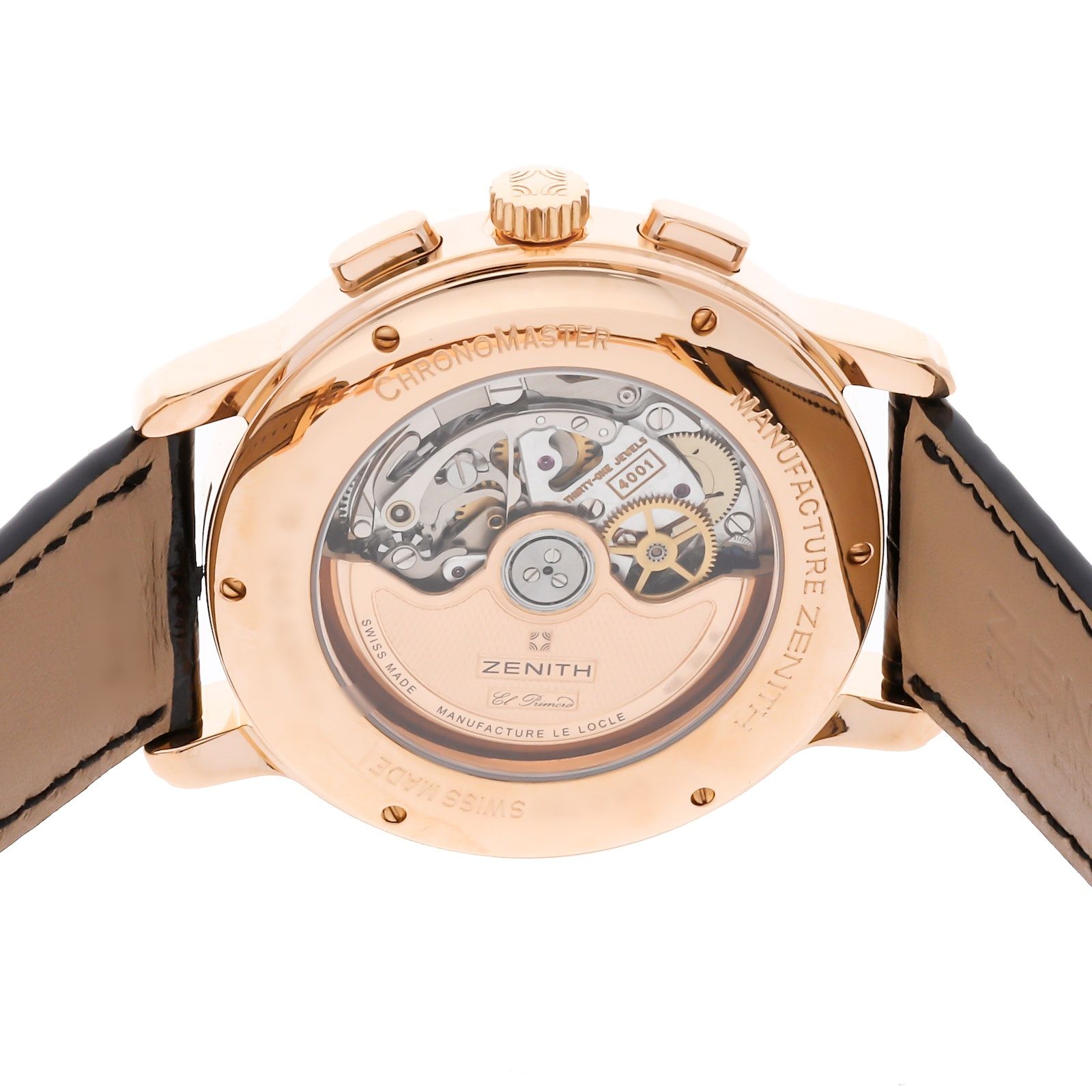 Pre-Owned Zenith Chronomaster GT Moon Phase El Primero Flyba, Luxury ...