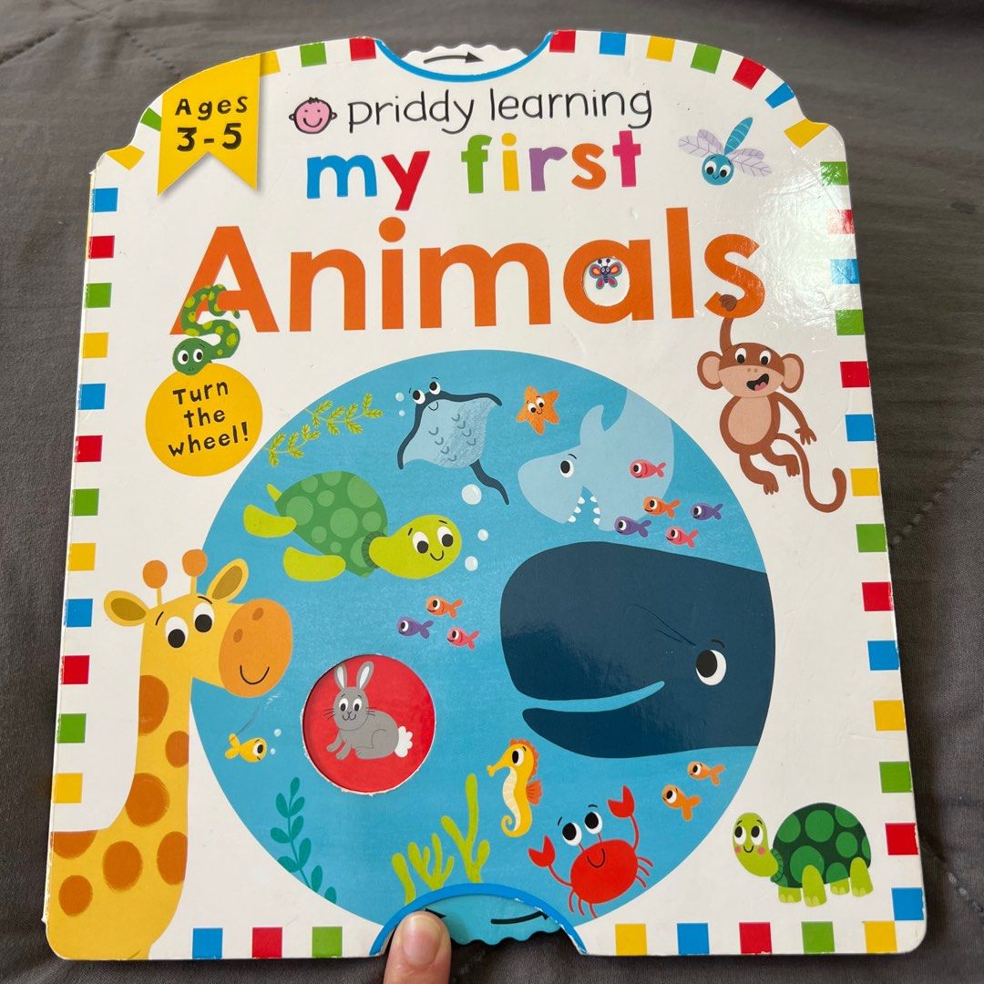 Priddy Learning : My First : Animals : Turn the Wheel, Hobbies & Toys ...