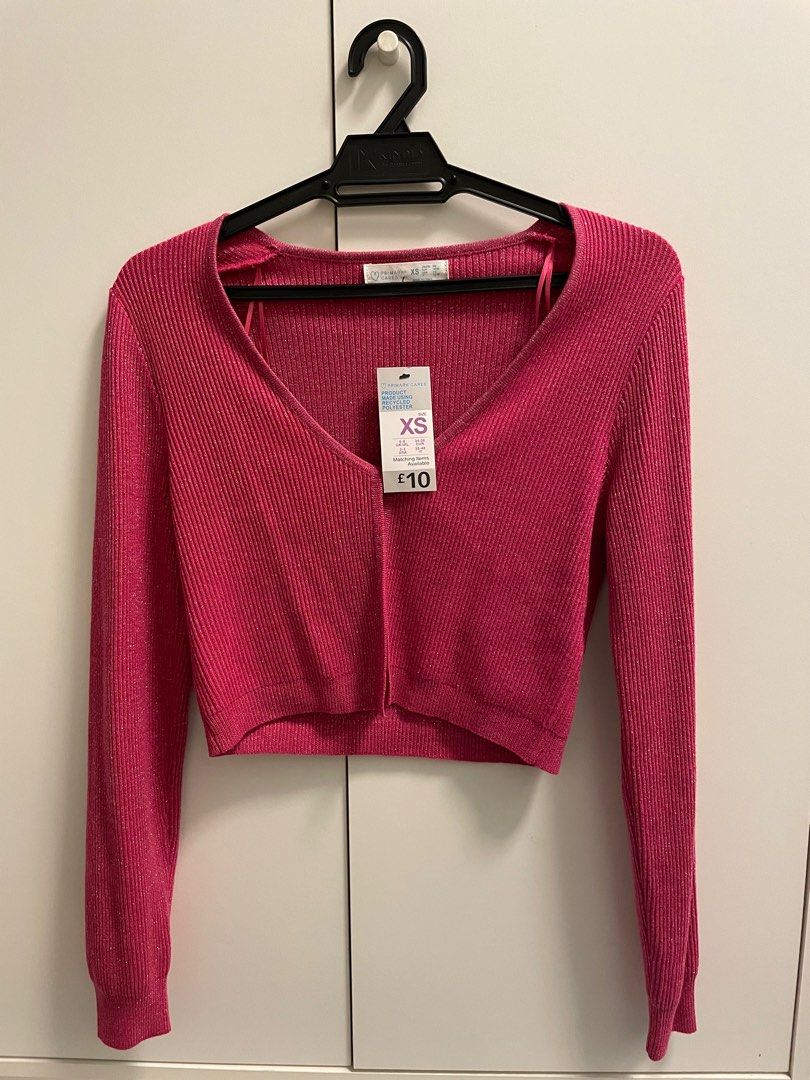 Primark - Cropped Cardigan, Women's Fashion, Tops, Other Tops on Carousell