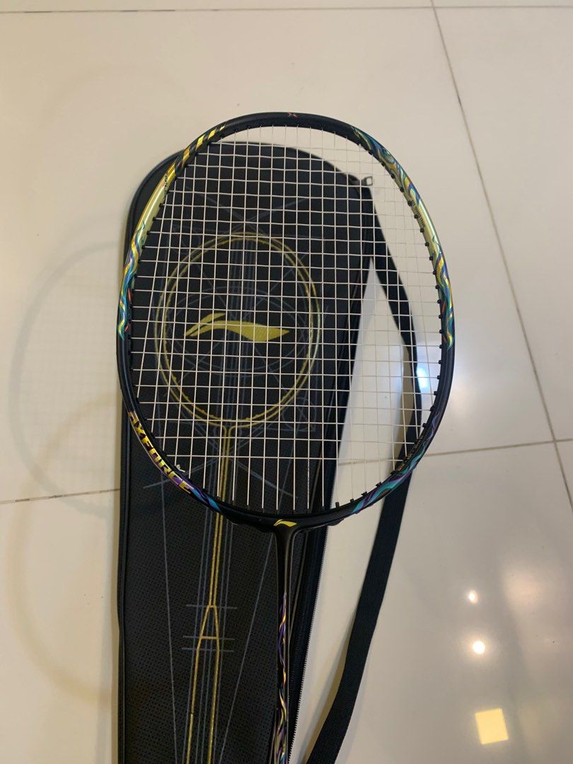 Pristine lining axforce 100, Sports Equipment, Sports & Games, Racket ...