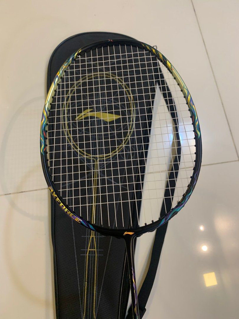 Pristine lining axforce 100, Sports Equipment, Sports & Games, Racket ...