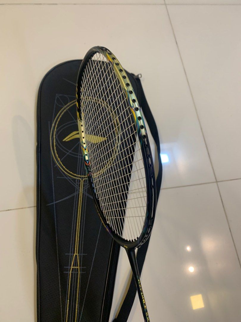 Pristine lining axforce 100, Sports Equipment, Sports & Games, Racket ...