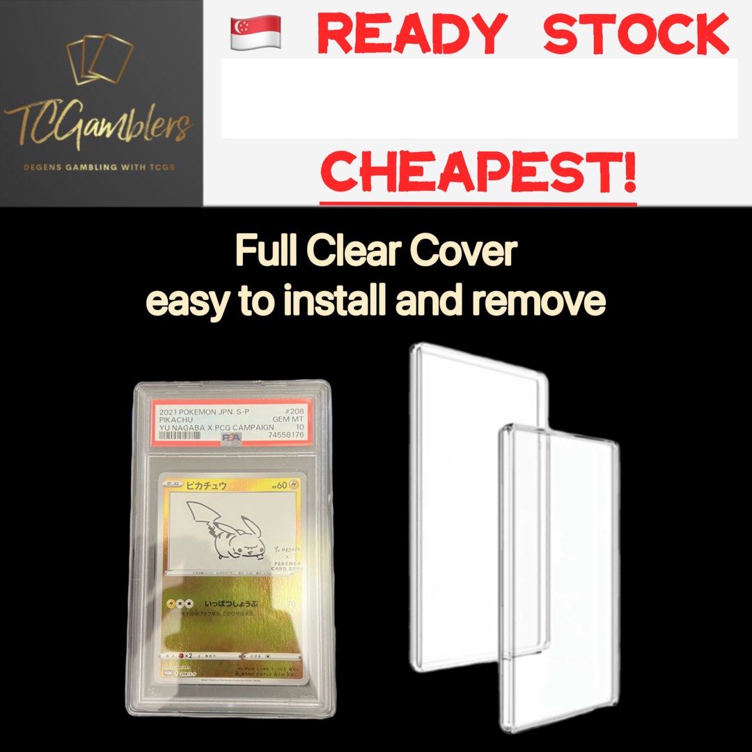 PSA slab Protector / PSA slab bumper, Hobbies & Toys, Toys & Games on ...