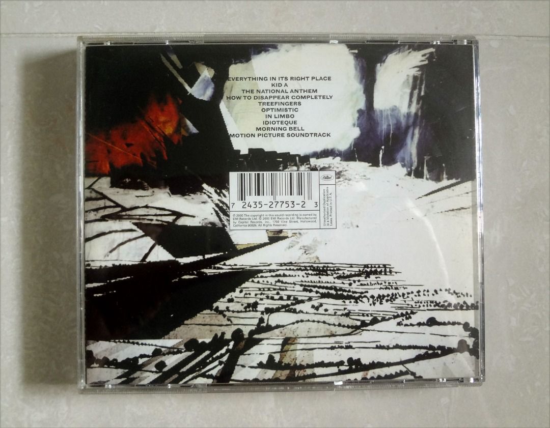 RADIOHEAD CD Kid A, Hobbies & Toys, Music & Media, CDs & DVDs on Carousell