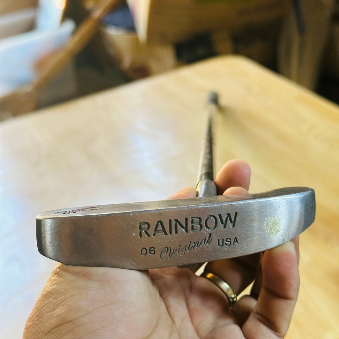 RAINBOW PUTTER - Original USA Golf 06 Steel Shaft Rainbow Grip on Carousell
