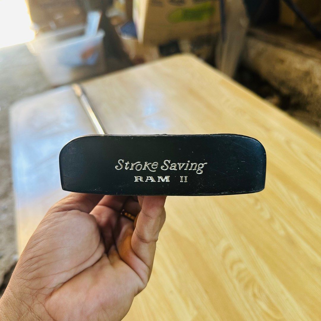 RAM II PUTTER - Stroke Saving GOLDEN RAM Steel Shaft GOLDEN RAM Grip ...