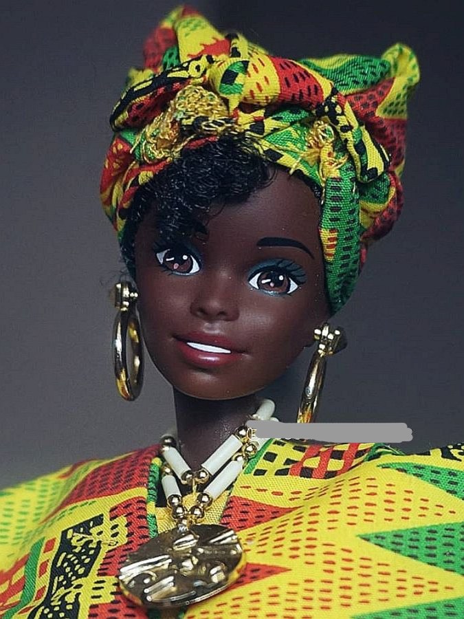 RARE 1996 Ghanian Barbie Dolls of The World Collection #15303 Collector ...