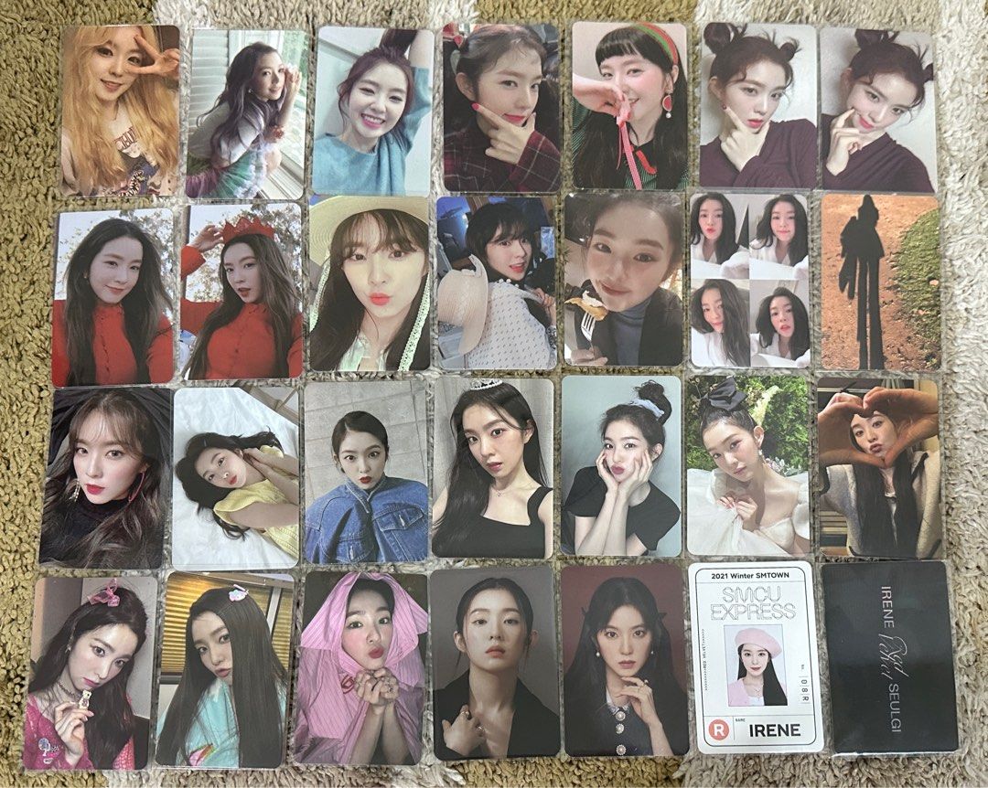Red Velvet Irene Photocards, Hobbies & Toys, Collectibles & Memorabilia ...