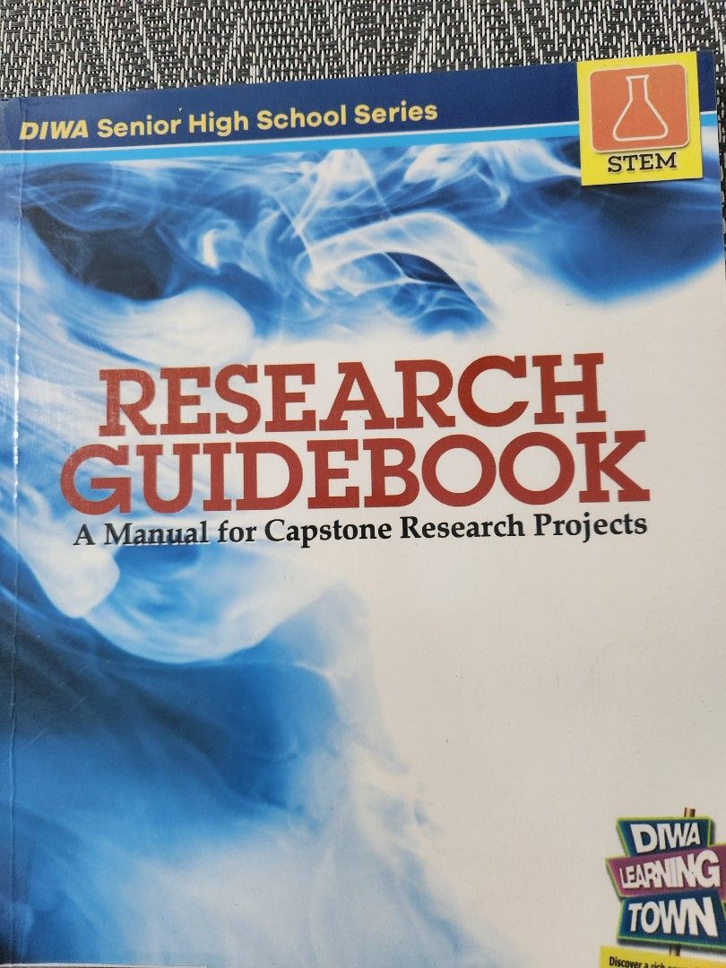 Research Guidebook: A Manual for Capstone Research Project on Carousell Research Guidebook: A Manual for Capstone Research Project on Carousell