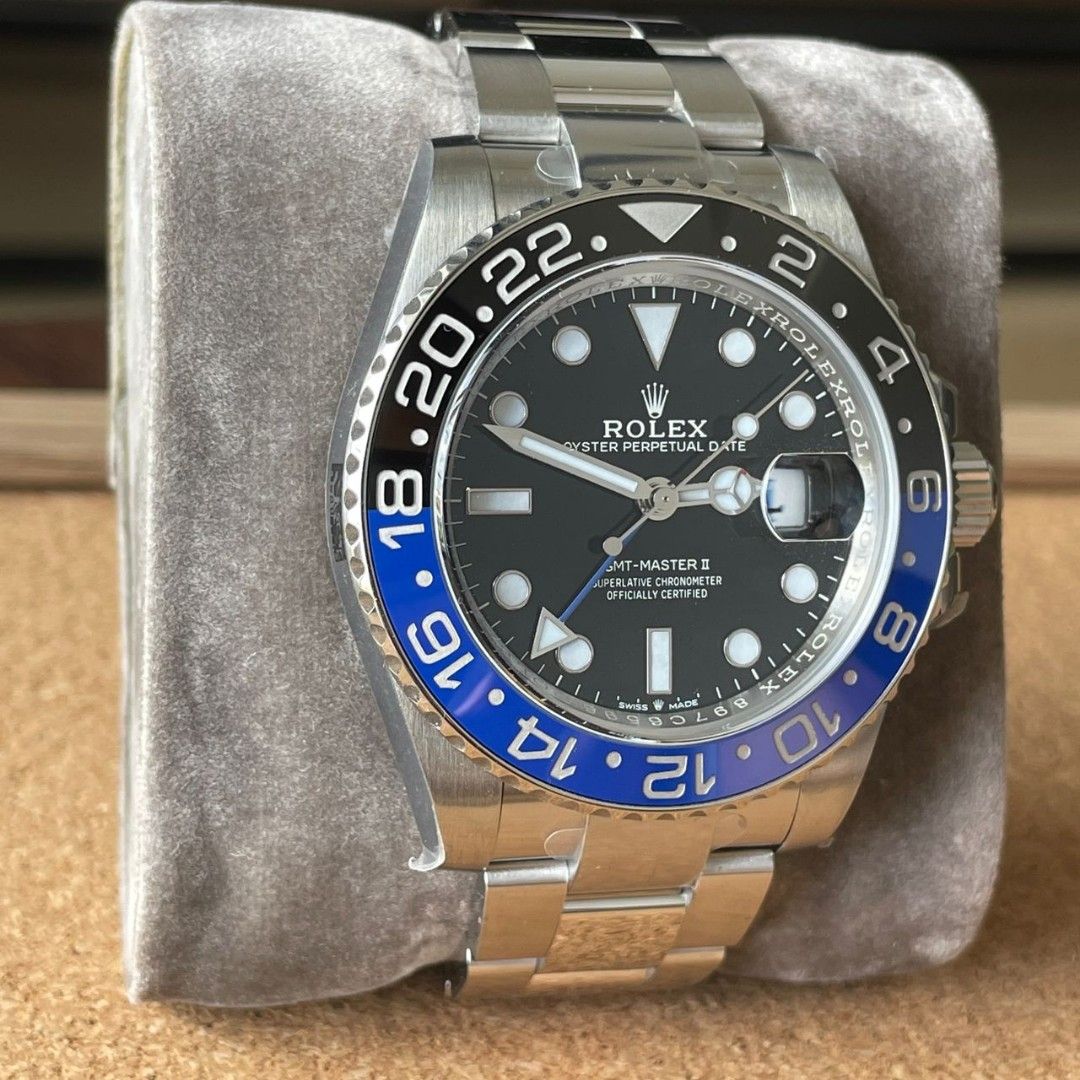 Rolex GMT Batman, Men's Fashion, Watches & Accessories, Watches on ...