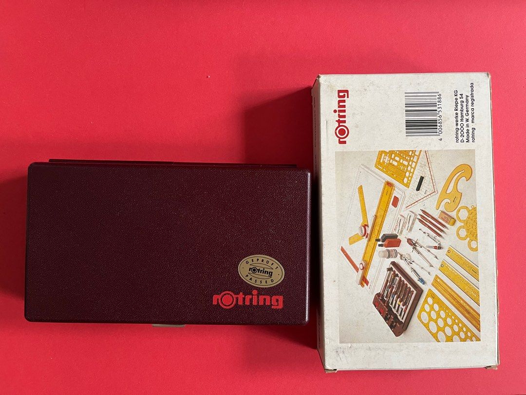 Rotring Compass Set, Hobbies & Toys, Stationery & Craft, Stationery ...