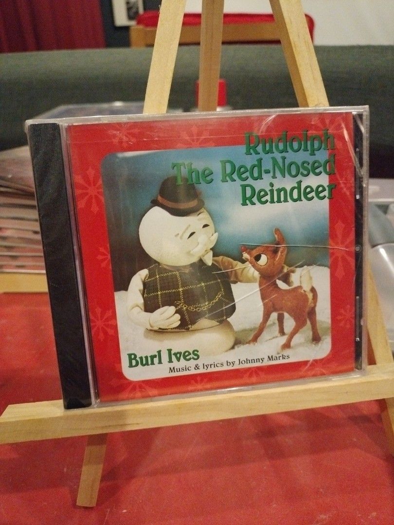Rudolph The Red-Nosed Reindeer by Burl Ives original Christmas album CD ...