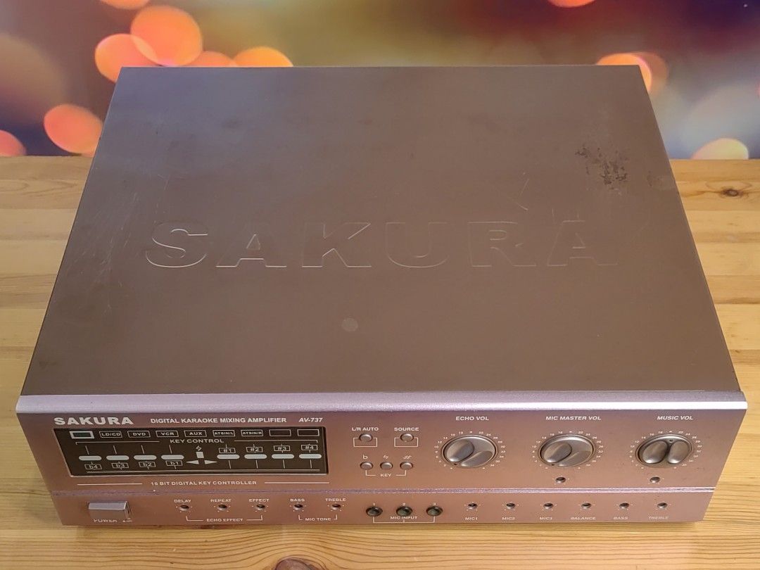 Sakura AV-737 Amplifier on Carousell