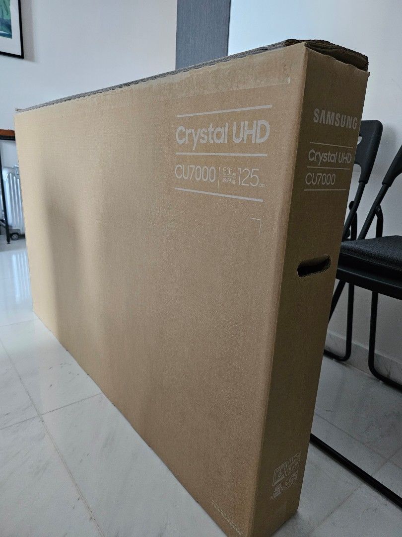 Samsung CU7000 50-inch Crystal UHD 4K Smart TV, TV & Home Appliances ...