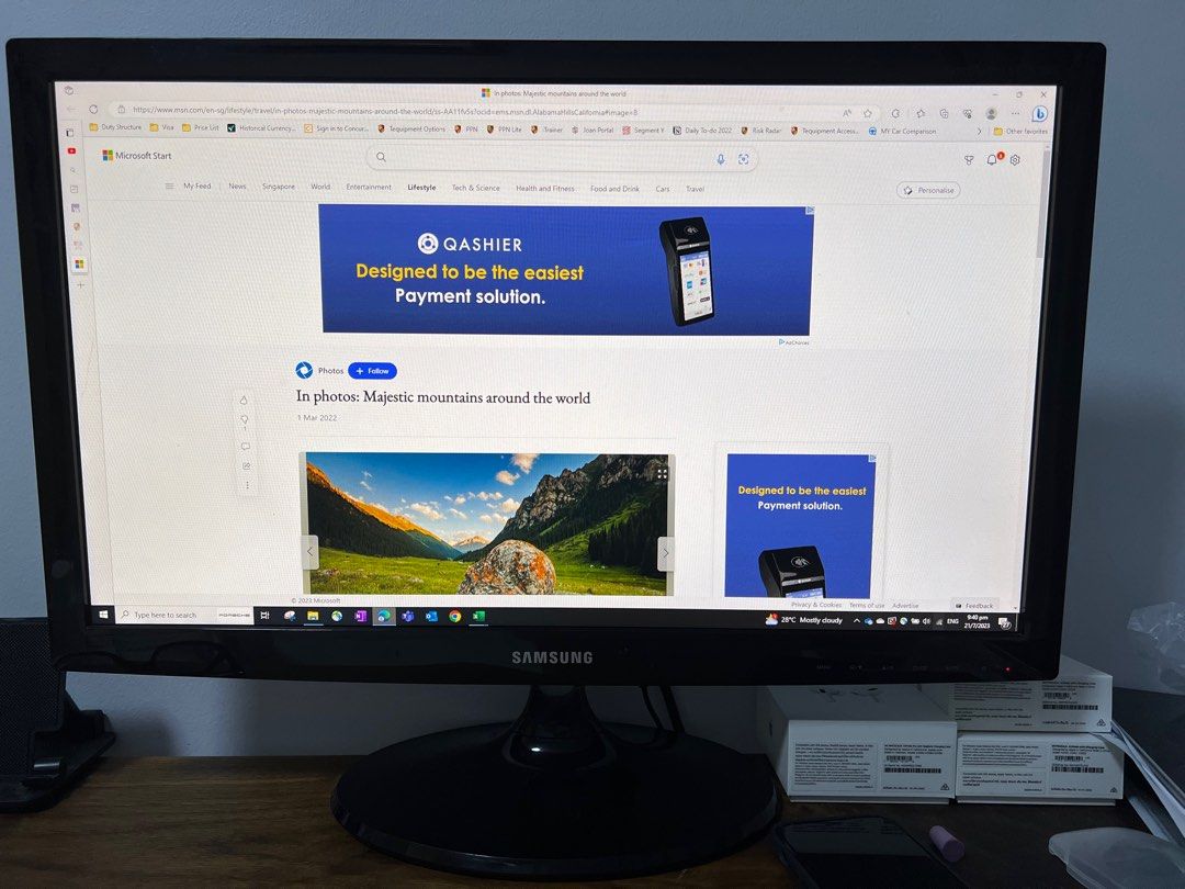 Samsung Minitor, Computers & Tech, Office & Business Technology on ...