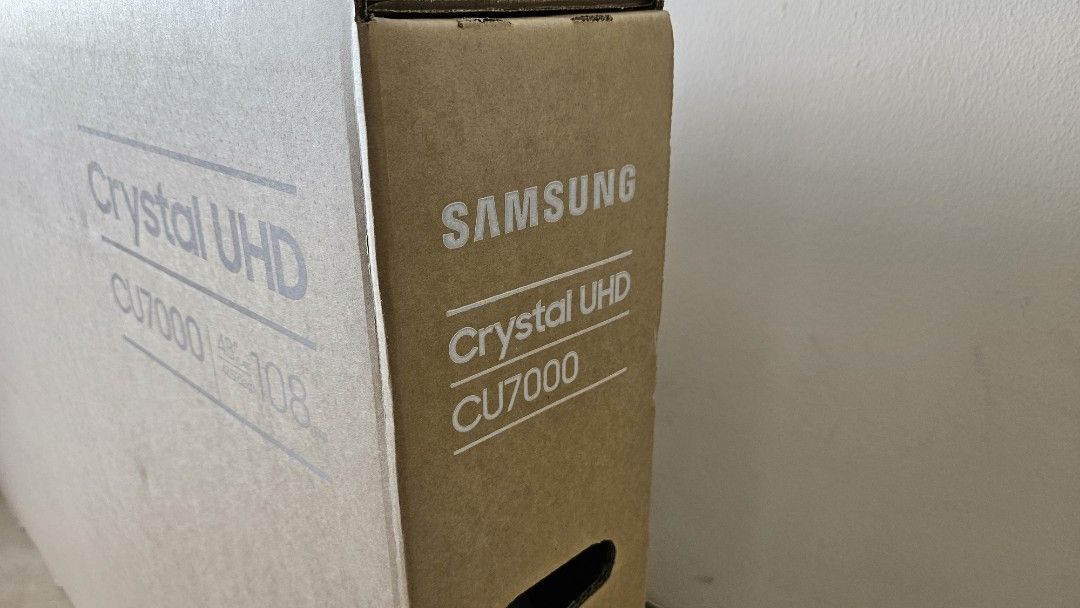 Samsung TV 43inch Crystal UHD CU7000, TV & Home Appliances, TV ...