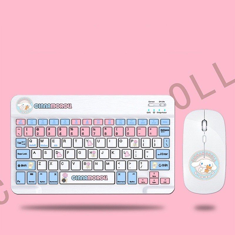 Sanrio Characters kawaii wireless bluetooth keyboard and mouse set ...