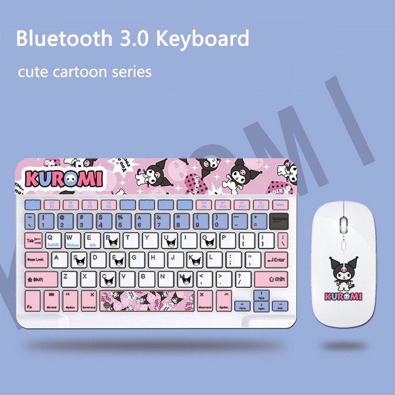 Sanrio Characters kawaii wireless bluetooth keyboard and mouse set ...