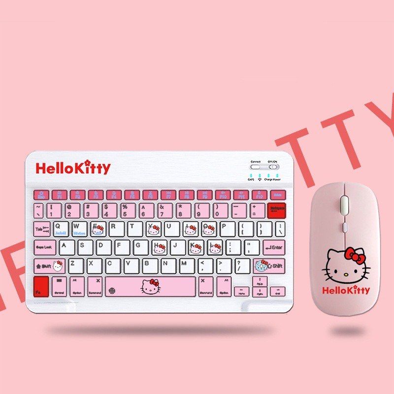 Sanrio Characters kawaii wireless bluetooth keyboard and mouse set ...