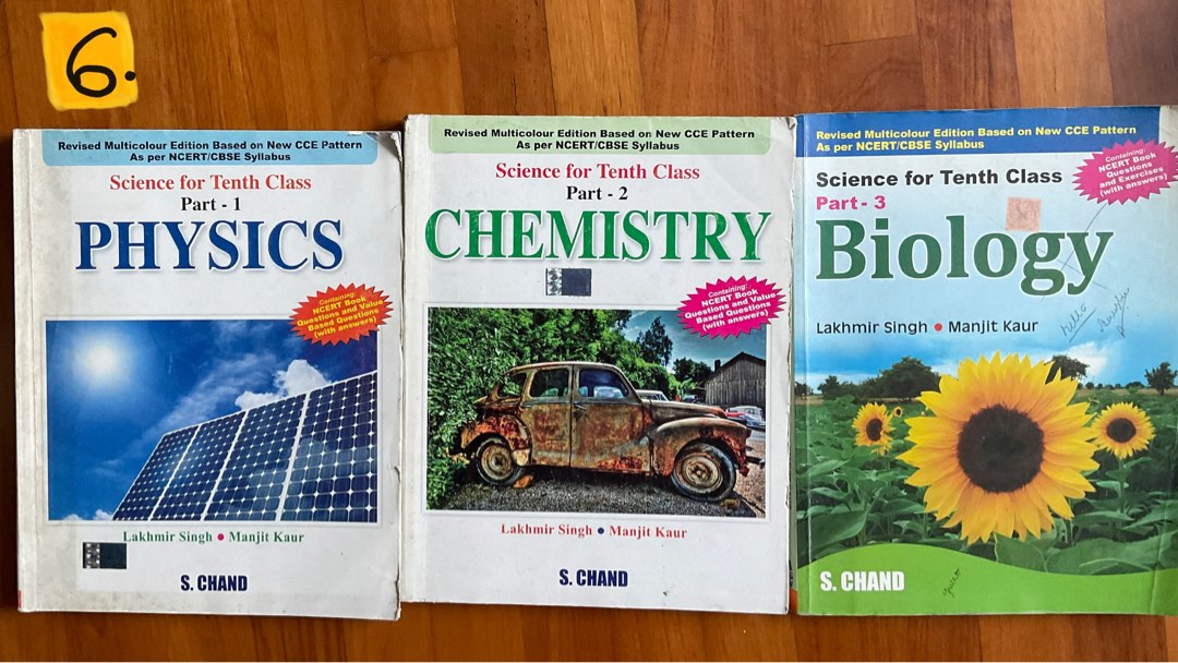 S.Chand- Science for CBSE Class 10- (Physics + Chemistry + Biology ...