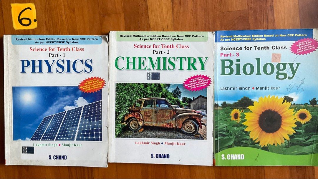 S.Chand- Science for CBSE Class 10- (Physics + Chemistry + Biology ...