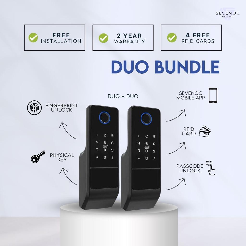 Sevenoc Bundle Duo Series, Furniture & Home Living, Security & Locks ...