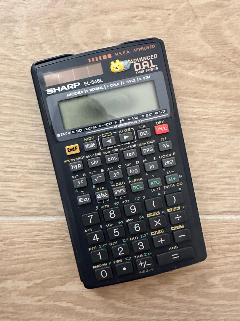 Sharp EL 546L 計數機 會考計數機 Calculator, 電腦＆科技, 商務用科技產品 - Carousell