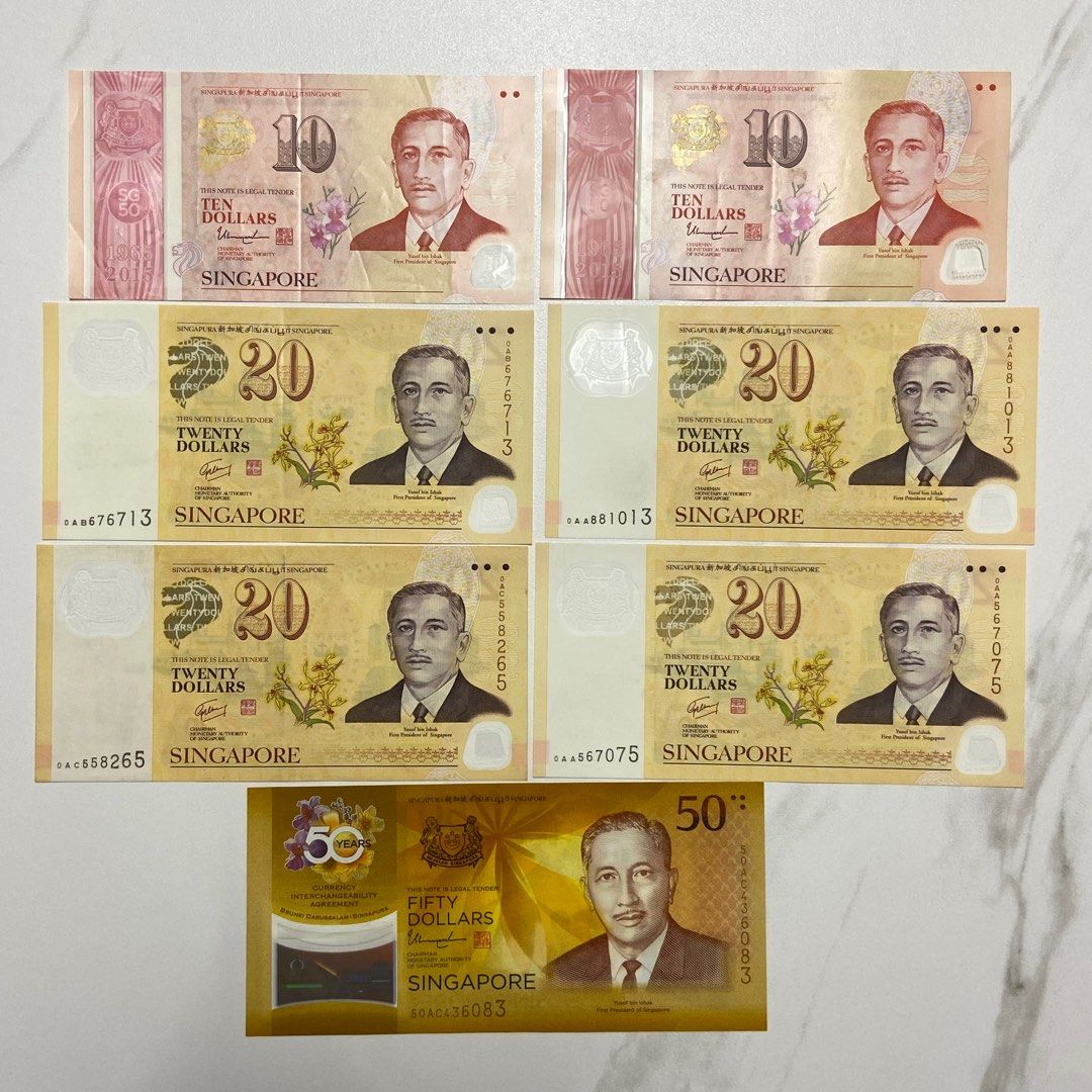 Singapore Commemorative Banknotes, Hobbies & Toys, Memorabilia ...