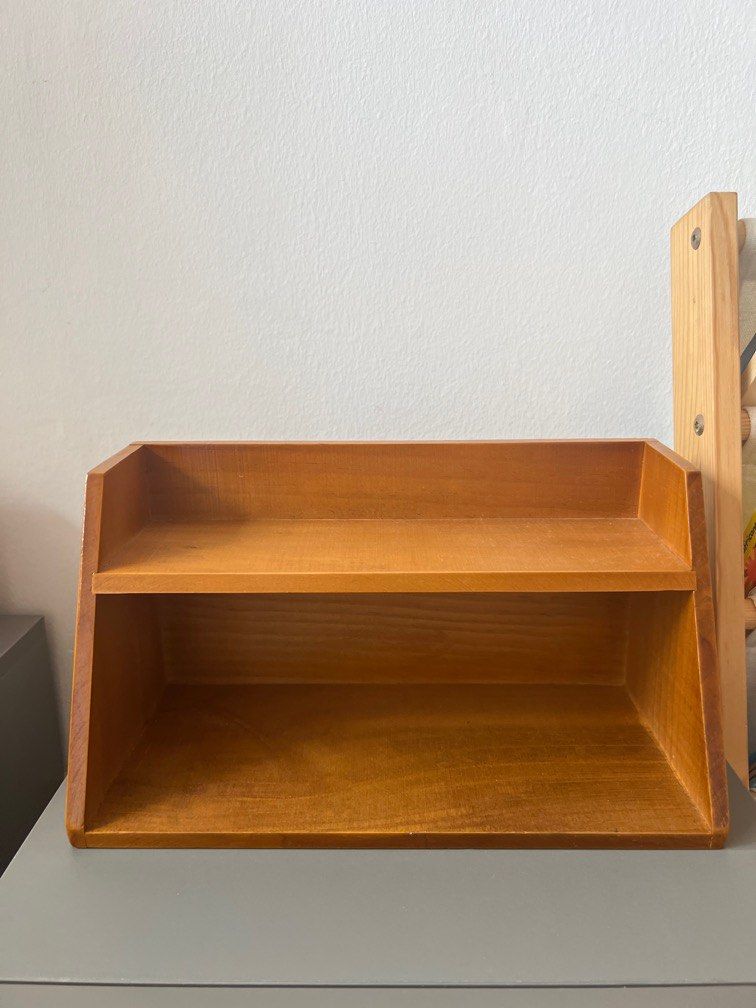 Small wall wood shelf, Furniture & Home Living, Home Decor, Other Home ...