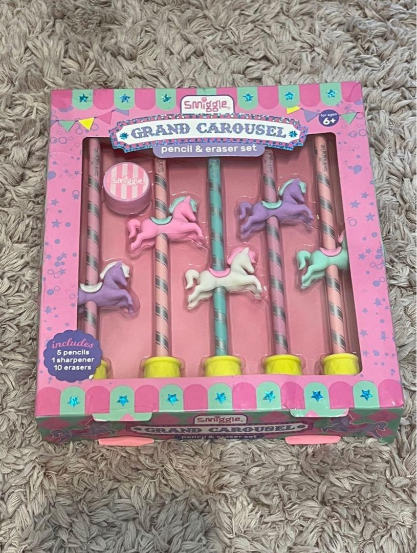 Smiggle Unicorn Pencil Set on Carousell