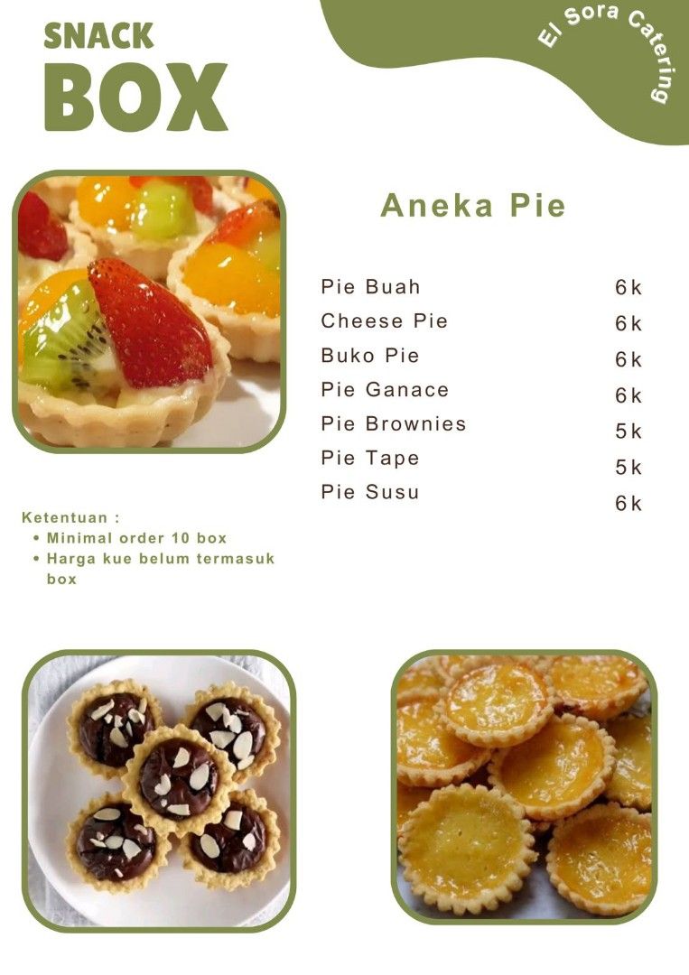 SNACK BOX/KUE BASAH/KUE KERING, Makanan & Minuman, Snek di Carousell