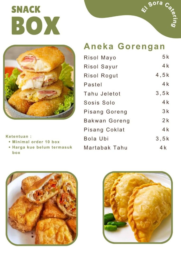 SNACK BOX/KUE BASAH/KUE KERING, Makanan & Minuman, Snek di Carousell