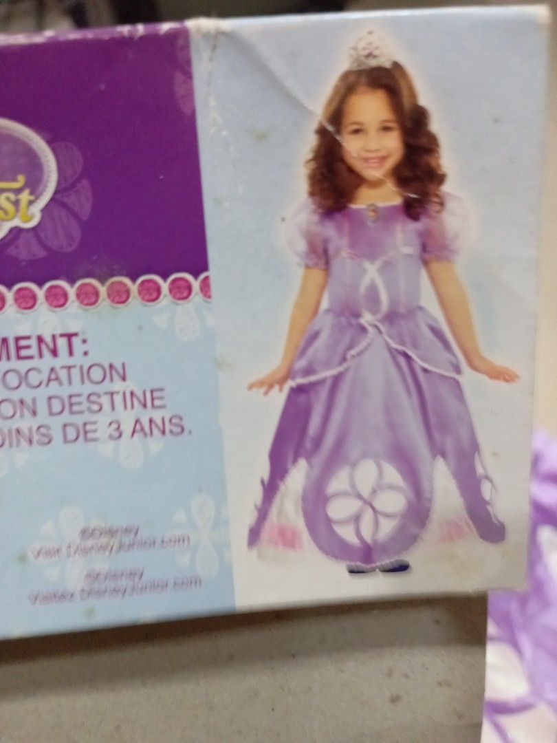 Sofia the First Premium Costume Gown for 3 to 4 years old on Carousell