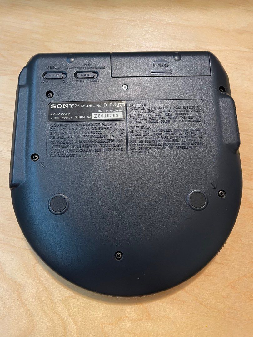 sony d-e800 discman walkman cd player 全正常, 音響器材, 其他音響配件及設備 - Carousell