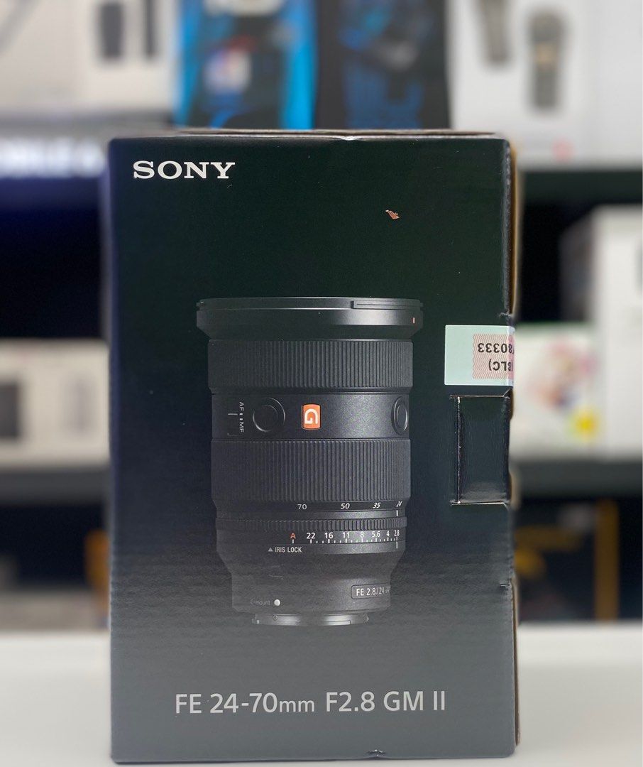 Sony FE 24-70mm f/2.8 GM II / FE2470GM2 / 24-70mm GM2 / Lens, Photography, Lens & Kits on Carousell