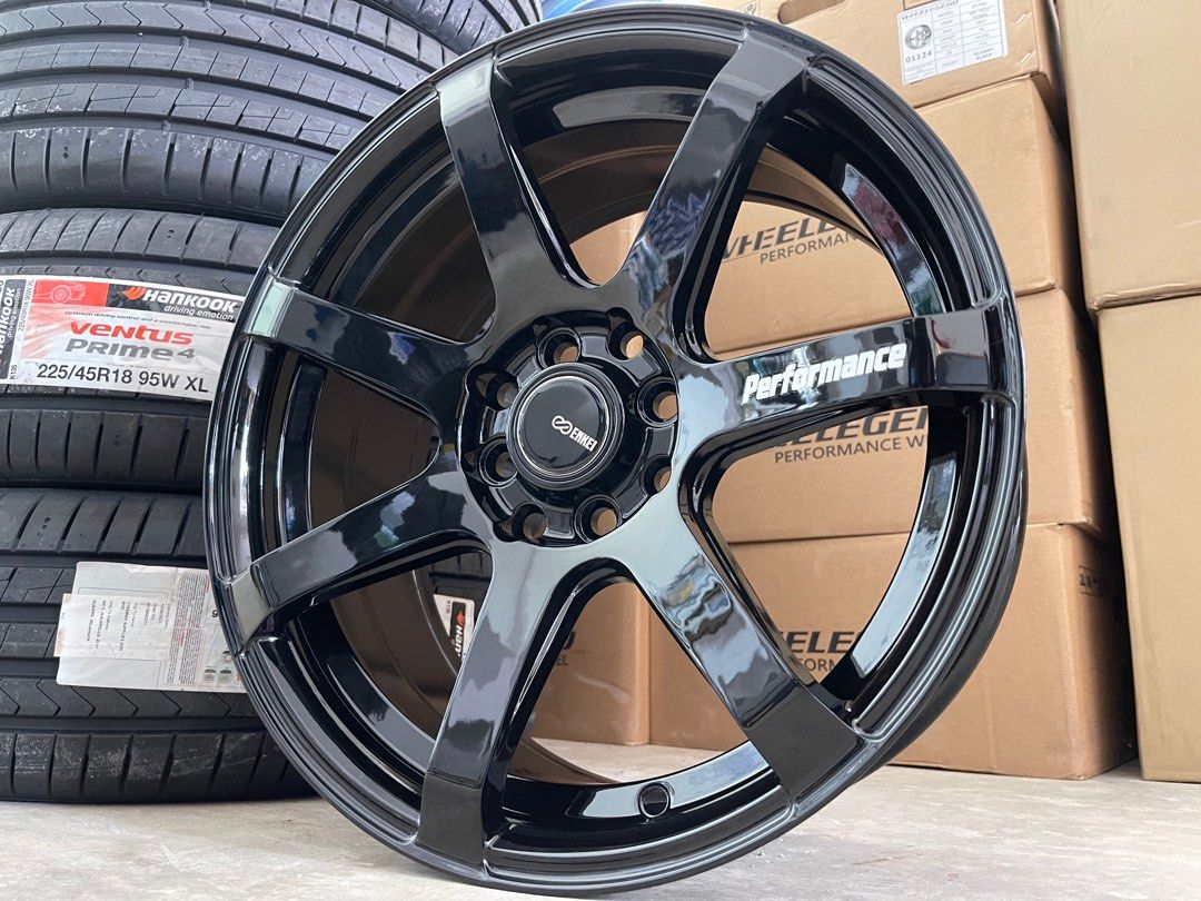 Sport rim baru 16 Enkei pf07 Flow form jazz city persona vios Yaris ...