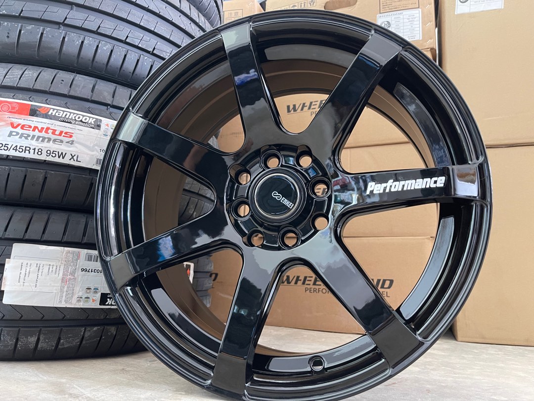 Sport rim baru 16 Enkei pf07 Flow form jazz city persona vios Yaris ...