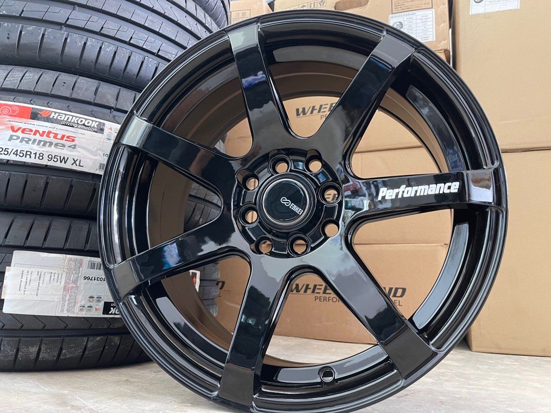 Sport rim baru 16 Enkei pf07 Flow form jazz city persona vios Yaris ...