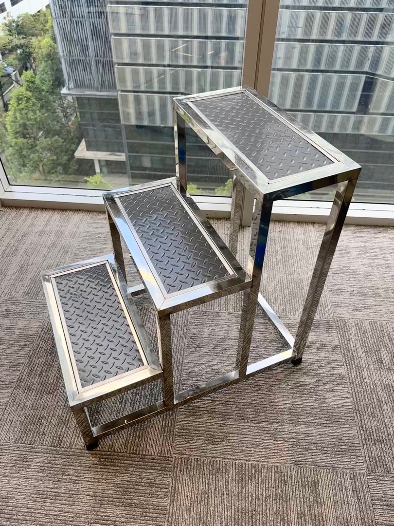 Stainless Steel 304 Stepping Stool, Furniture & Home Living, Home ...