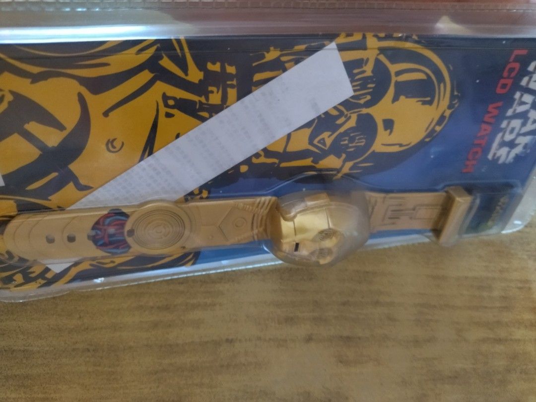 Star Wars LCD WATCH 1997 C3 PO Lucas Film, Hobbies & Toys, Toys & Games ...