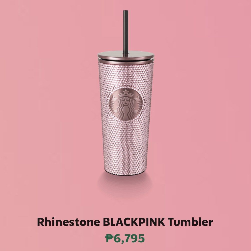 STARBUCKS BLACKPINK MERCH, Furniture & Home Living, Kitchenware ...