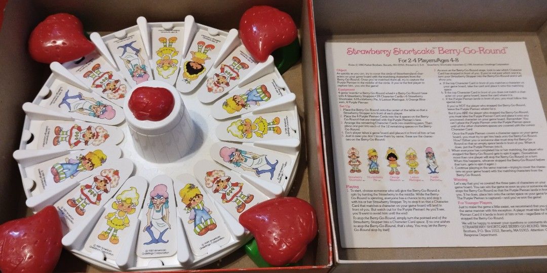 Strawberry Shortcake Berry Go Round on Carousell