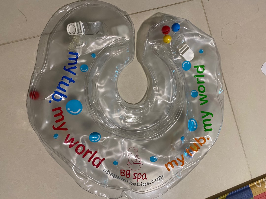 Swimming ring and bath tub net , Babies & Kids, Bathing & Changing ...