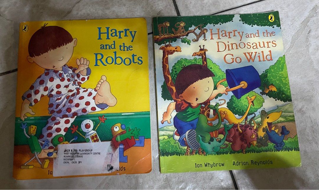 Take All Harry and the Dinosaur Go wild / Harry and the robots by Ian ...