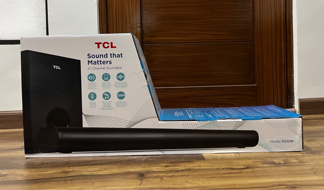 TCL Soundbar, Audio, Soundbars, Speakers & Amplifiers on Carousell